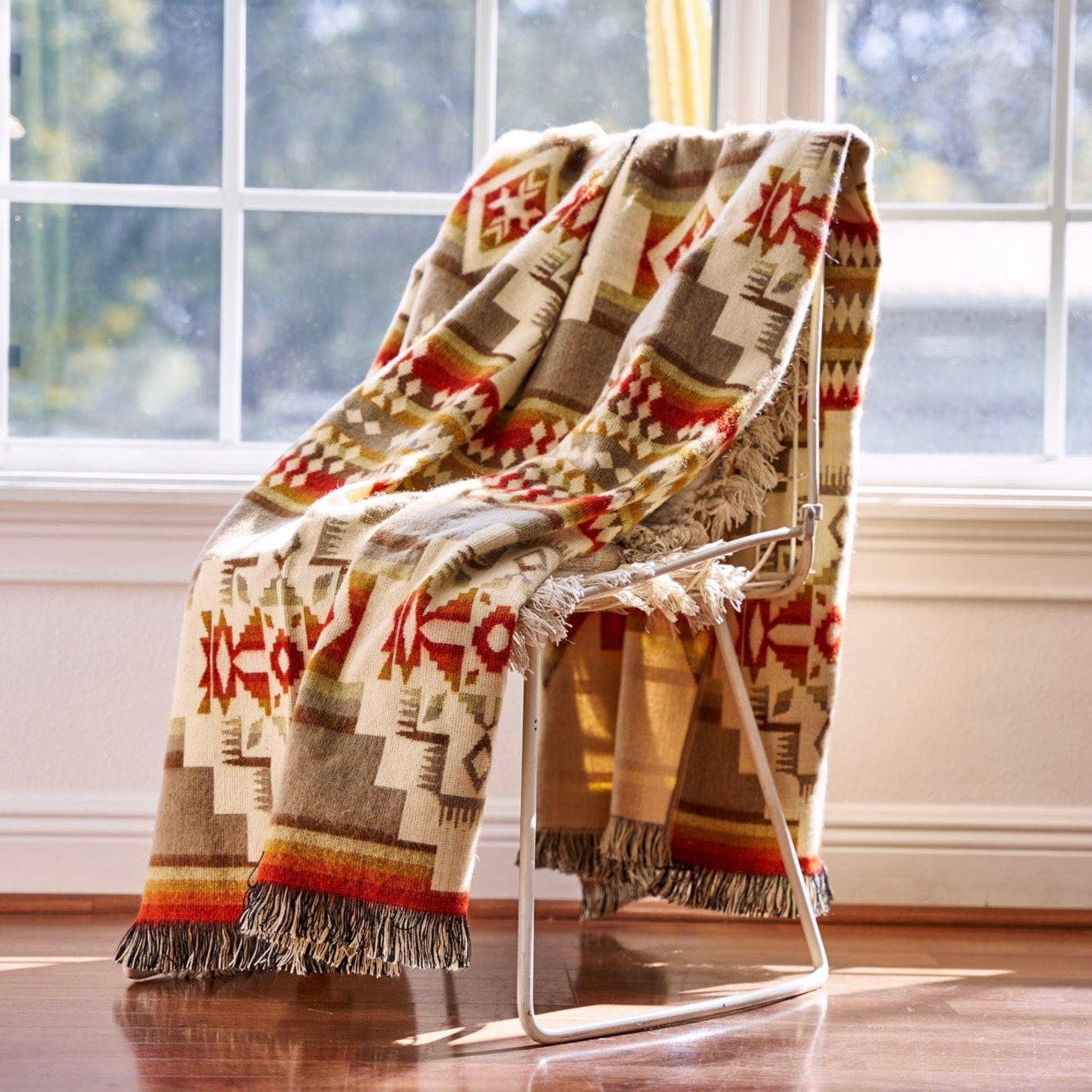 Artisan-Made Southwestern Blanket - Andes Beach Throw | Shop Throws