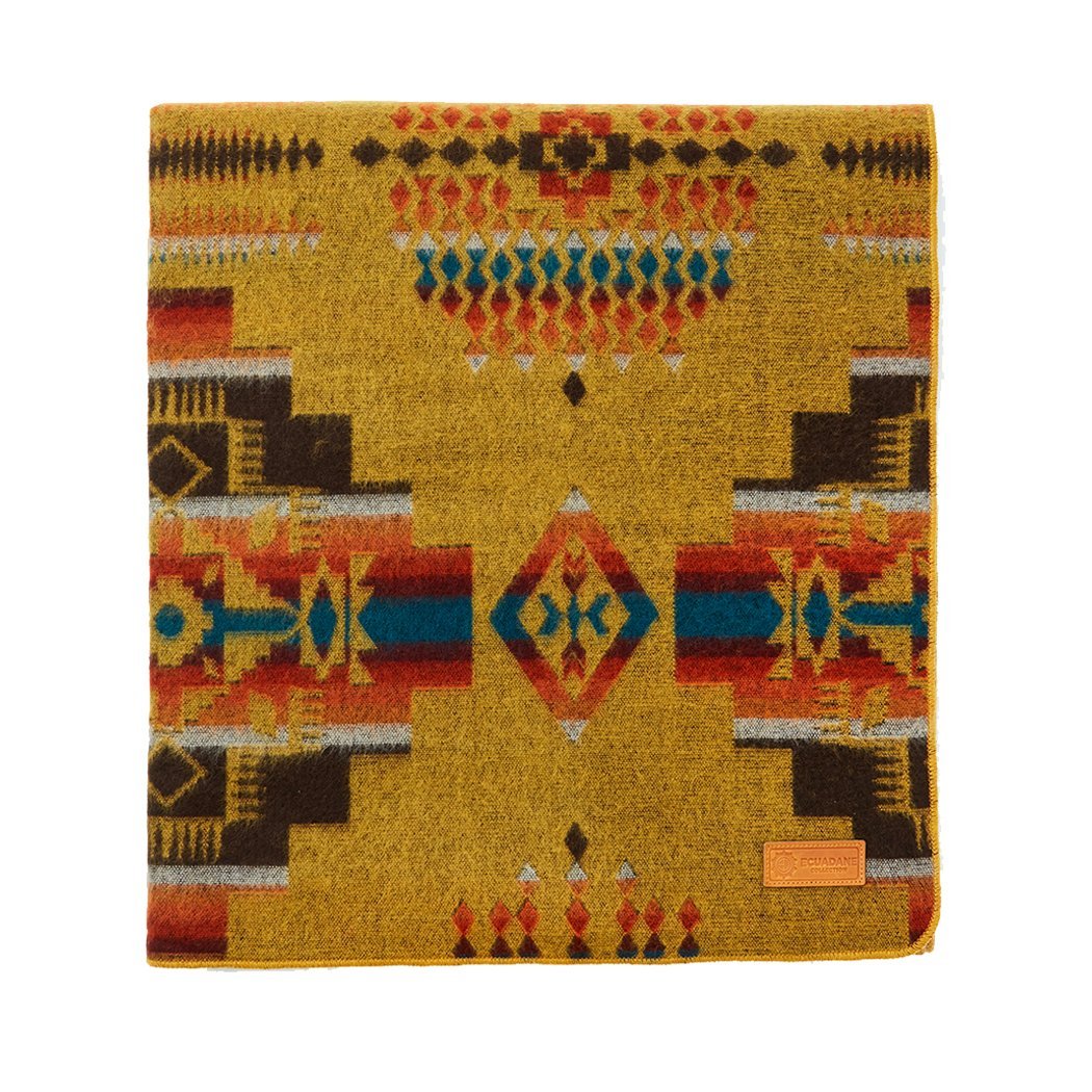 Artisan-Made Southwestern Blanket - Andes Autumn | Shop Blankets