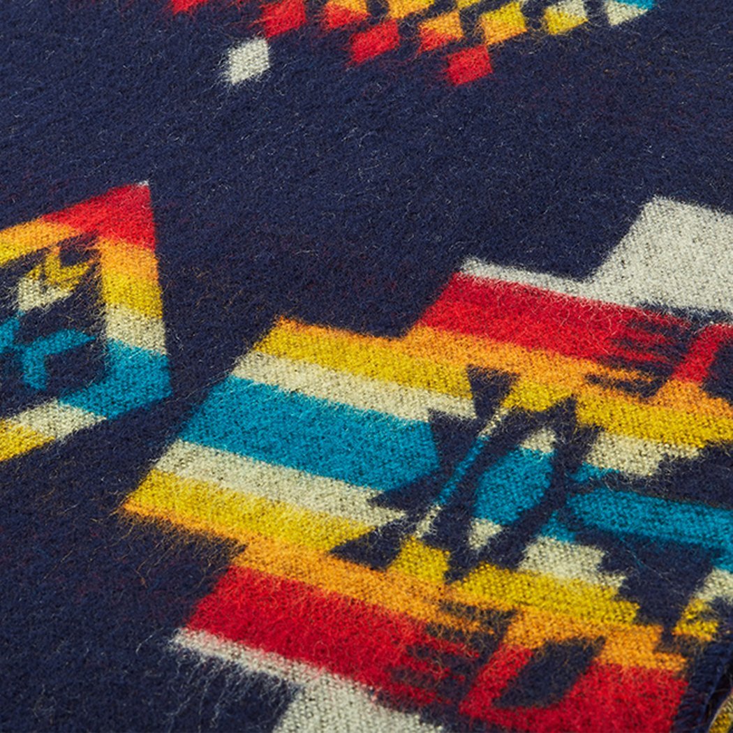 Artisan-Made Queen-Sized Blanket - Andes Midnight | Shop Blankets
