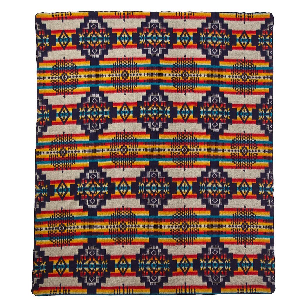 Artisan-Made Queen-Sized Blanket - Andes Midnight | Shop Blankets
