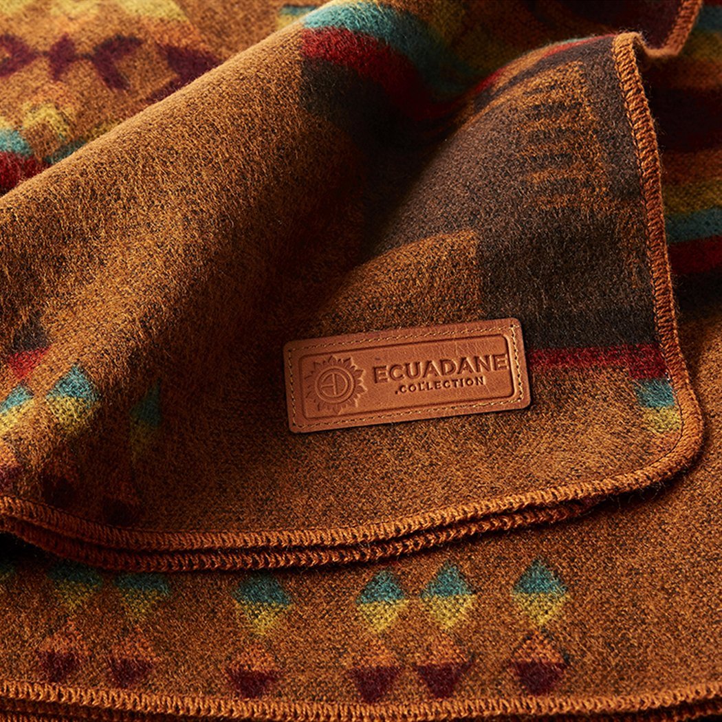 Artisan-Made Queen-Sized Blanket - Andes Mountain | Shop Blankets
