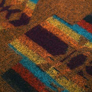 Artisan-Made Queen-Sized Blanket - Andes Mountain | Shop Blankets