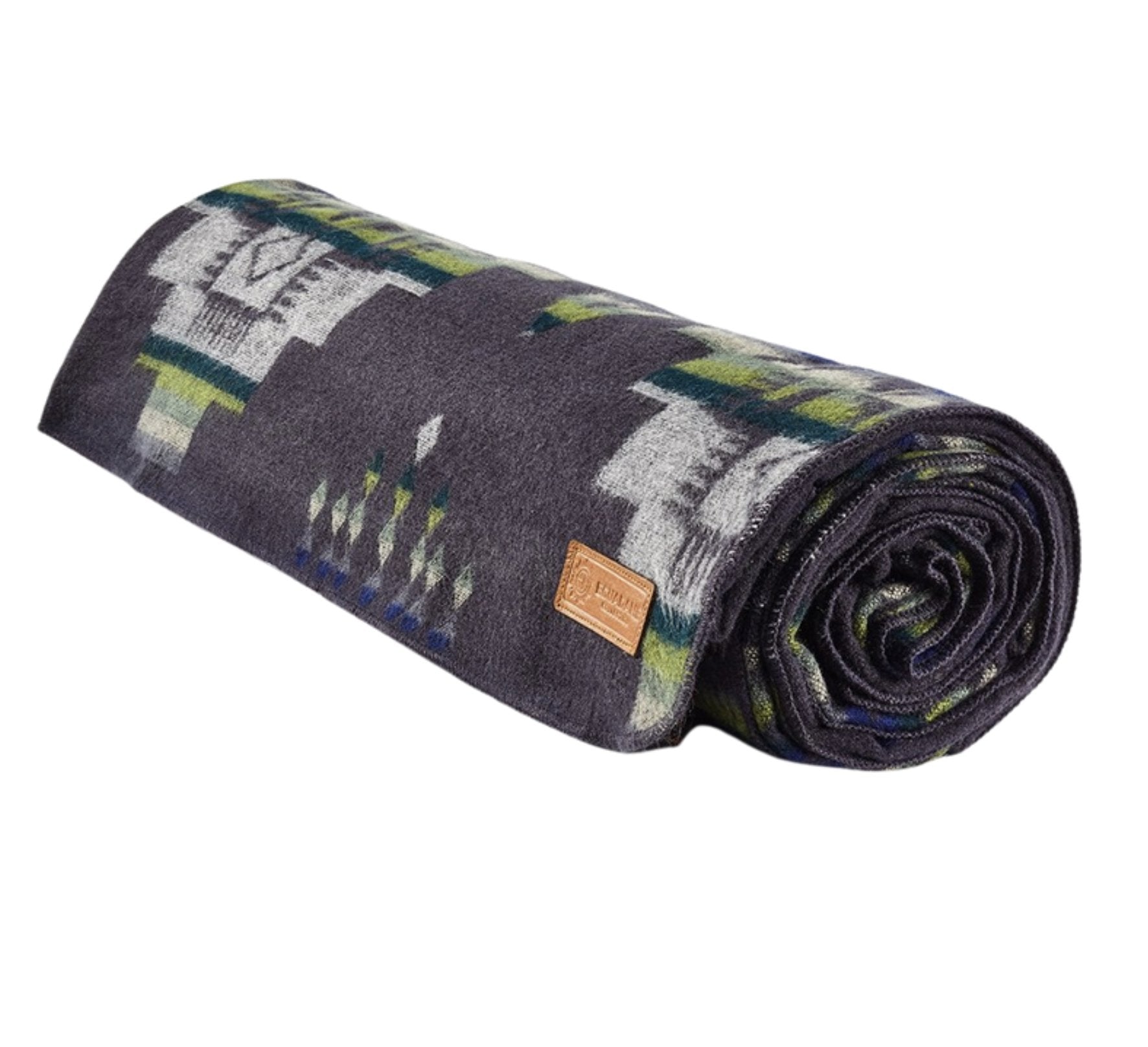 Artisan-Made Southwestern Queen-Sized Blanket - Andes Storm | Shop Blankets