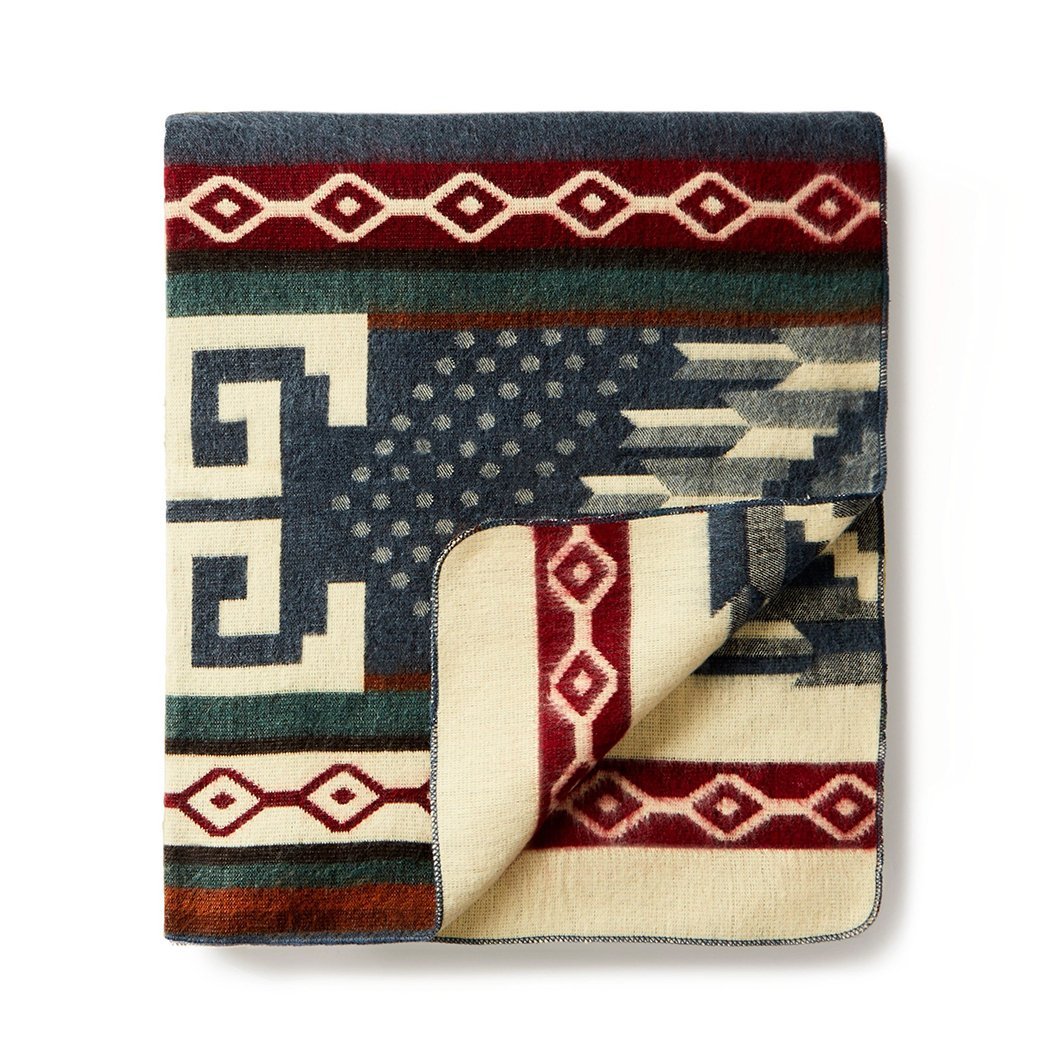 Sumaco Wave Artisan-Crafted Blanket with Southwestern Design | Shop ...