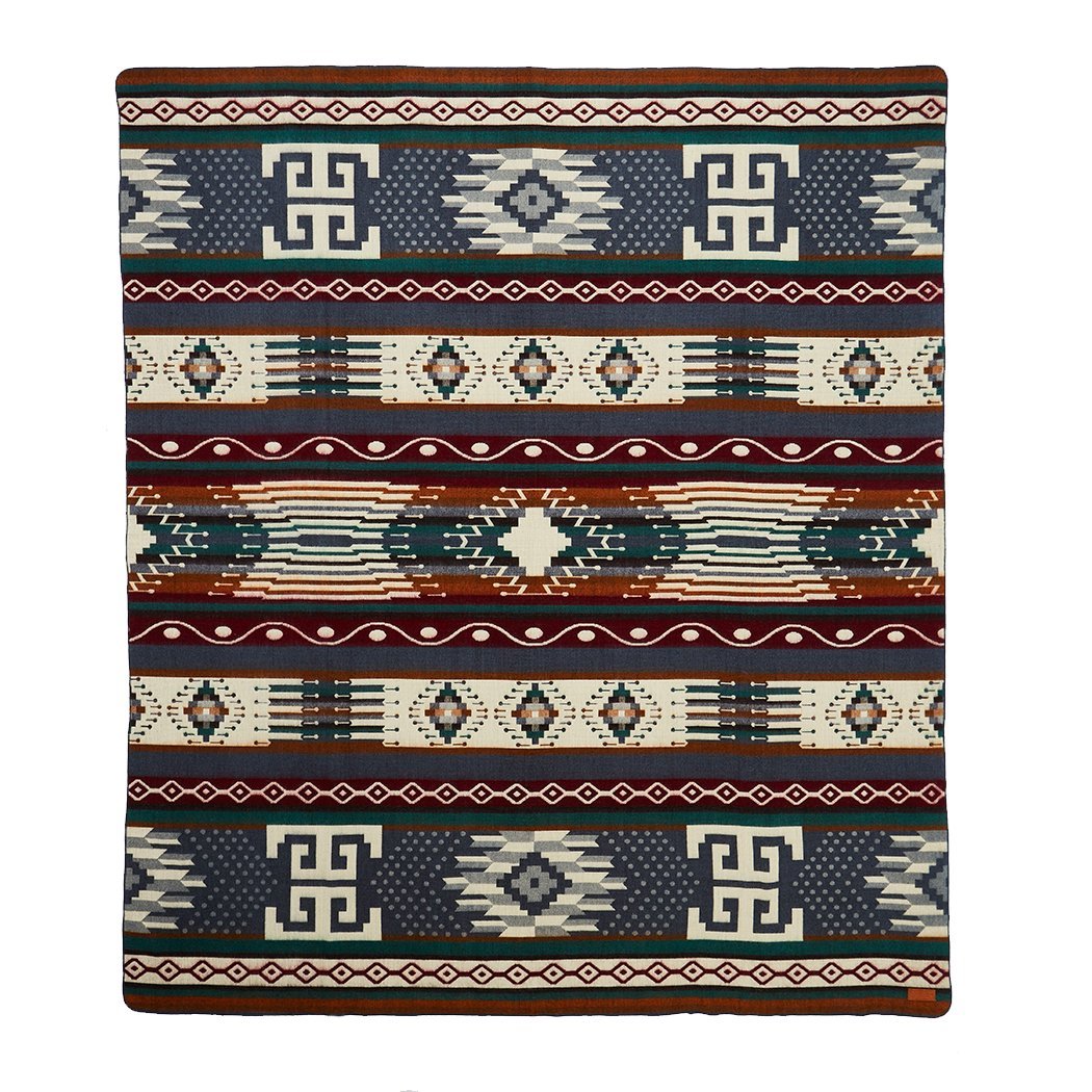 Sumaco Wave Artisan-Crafted Blanket with Southwestern Design | Shop ...